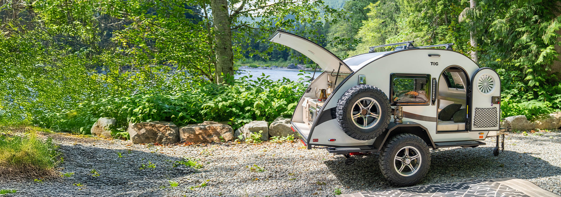 nuCamp TAG "Tiny Living" Camping Travel Trailers